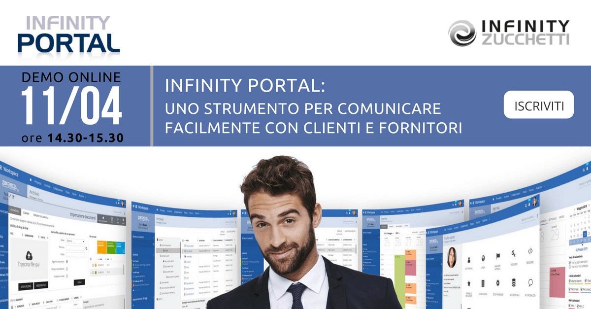 Demo online Infinity Portal: uno strumento per comunicare facilmente ...