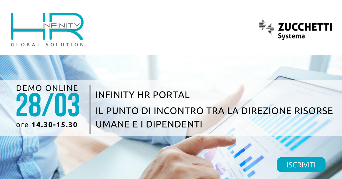 Infinity HR Portal: il punto di incontro tra la Direzione Risorse Umane ...